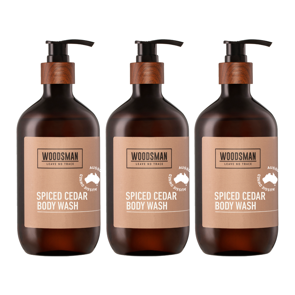 Woodsman Body Wash (Spiced Cedar Scent)